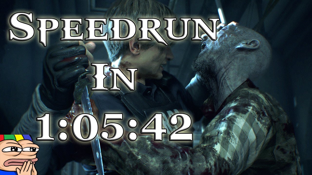 Remake 2 Speedrun Hardcore Leon B In 1 05 42 Igt Youtube