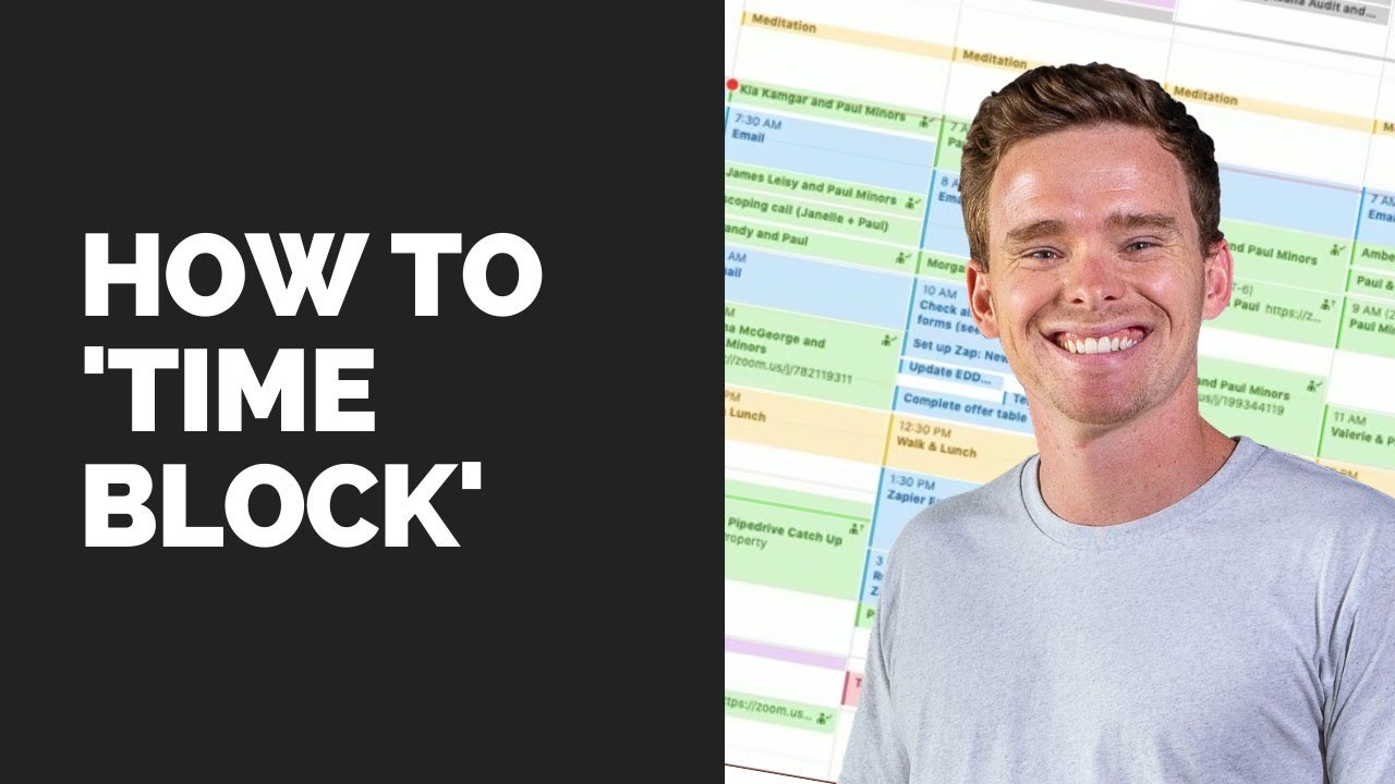 How To Time Block my 1 Productivity Tip YouTube How To Time Block my 1 Productivity Tip YouTube