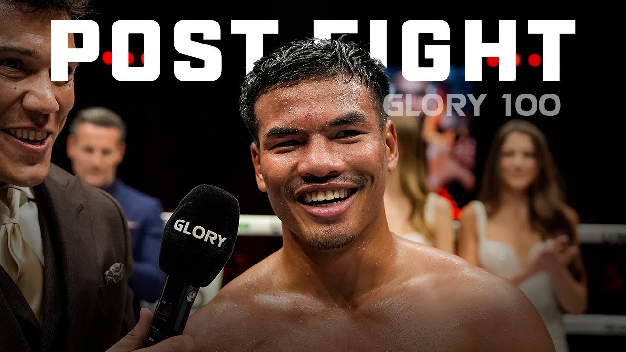 GLORY 100: Petch Post-Fight Interview - YouTube