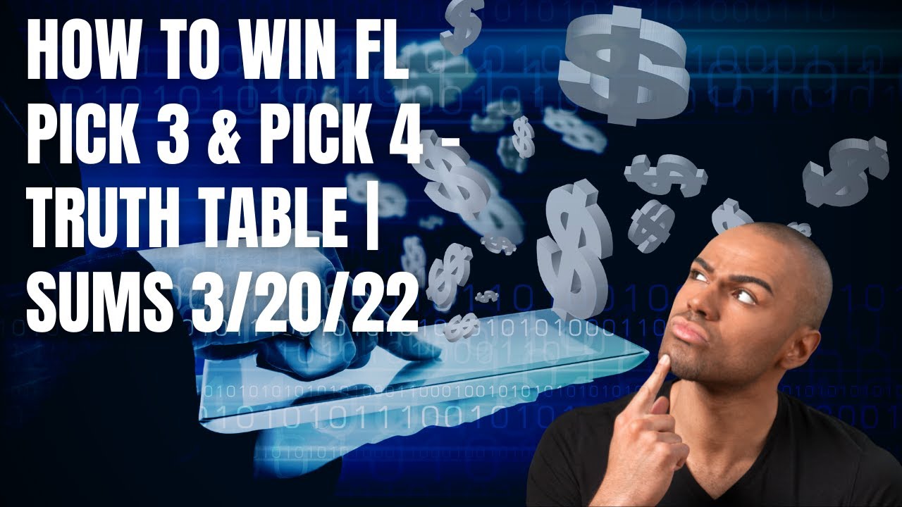 Win Pick 3 and Pick 4 Using Truth Table | Sums - YouTube