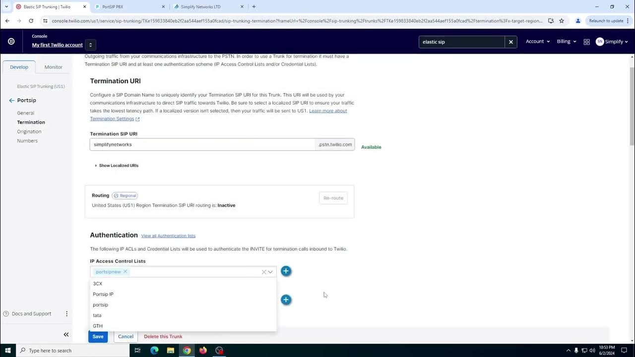 How to Create an Elastic SIP Trunk in Twilio | Step-by-Step Guide - YouTube