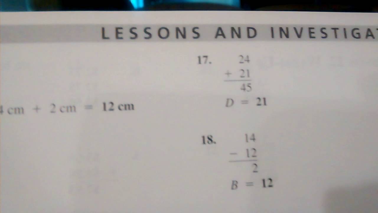 Saxon 5 4 Lesson 21 Answers YouTube saxon-5-4-lesson-21-answers-youtube