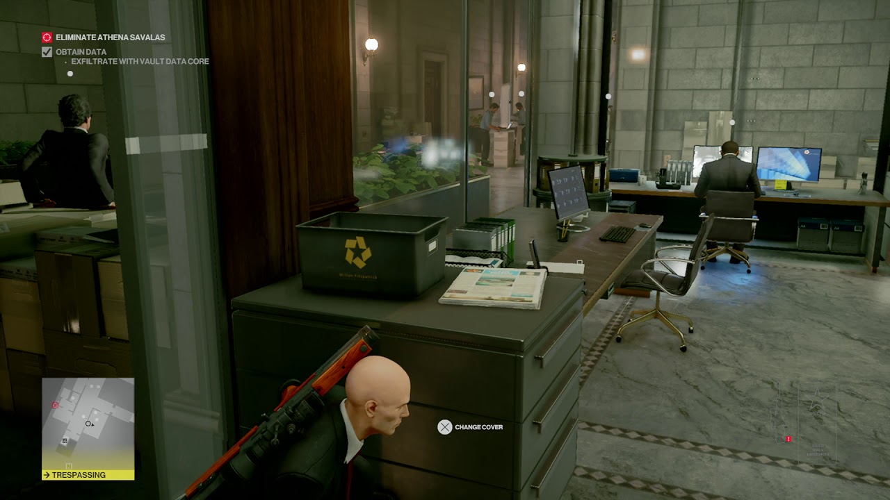 HITMAN™ 2 : The Bank (Master/Suit Only/Silent & Sniper Assassin) - YouTube