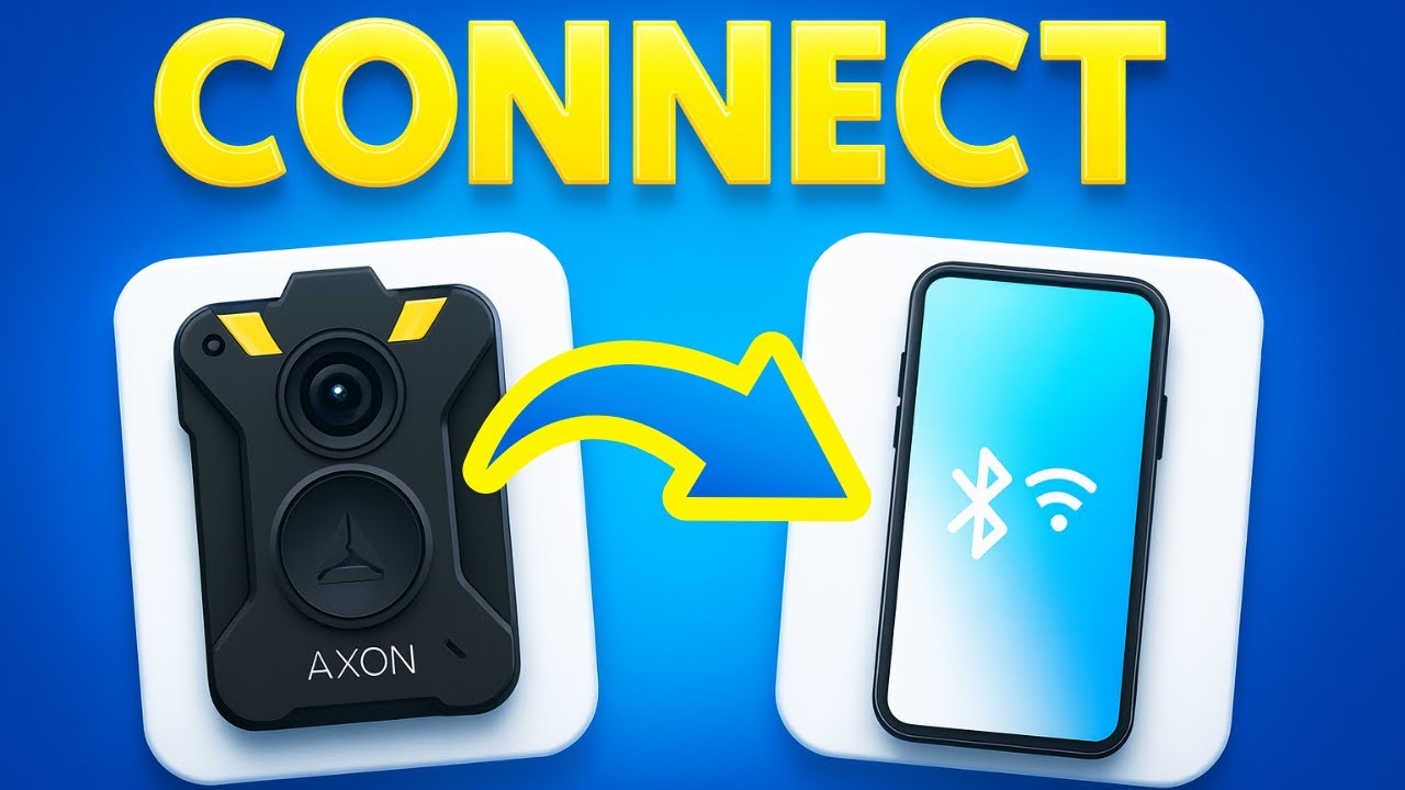 How To Connect Your Axon Body Camera To Phone - YouTube