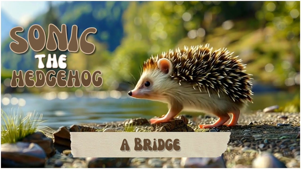 The Hedgehog and Animal Friends build a Bridge to Cross the River ...