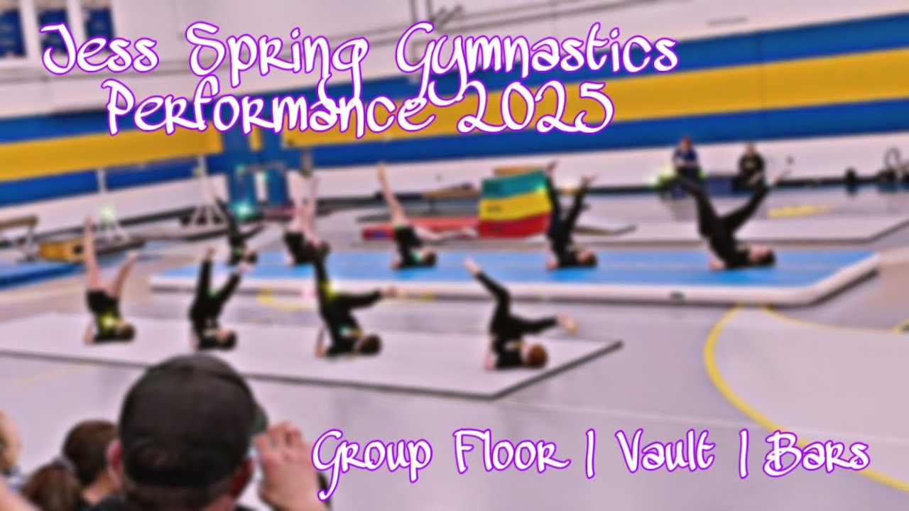 Jessica’s Spring Gymnastics Performance 2025 - YouTube