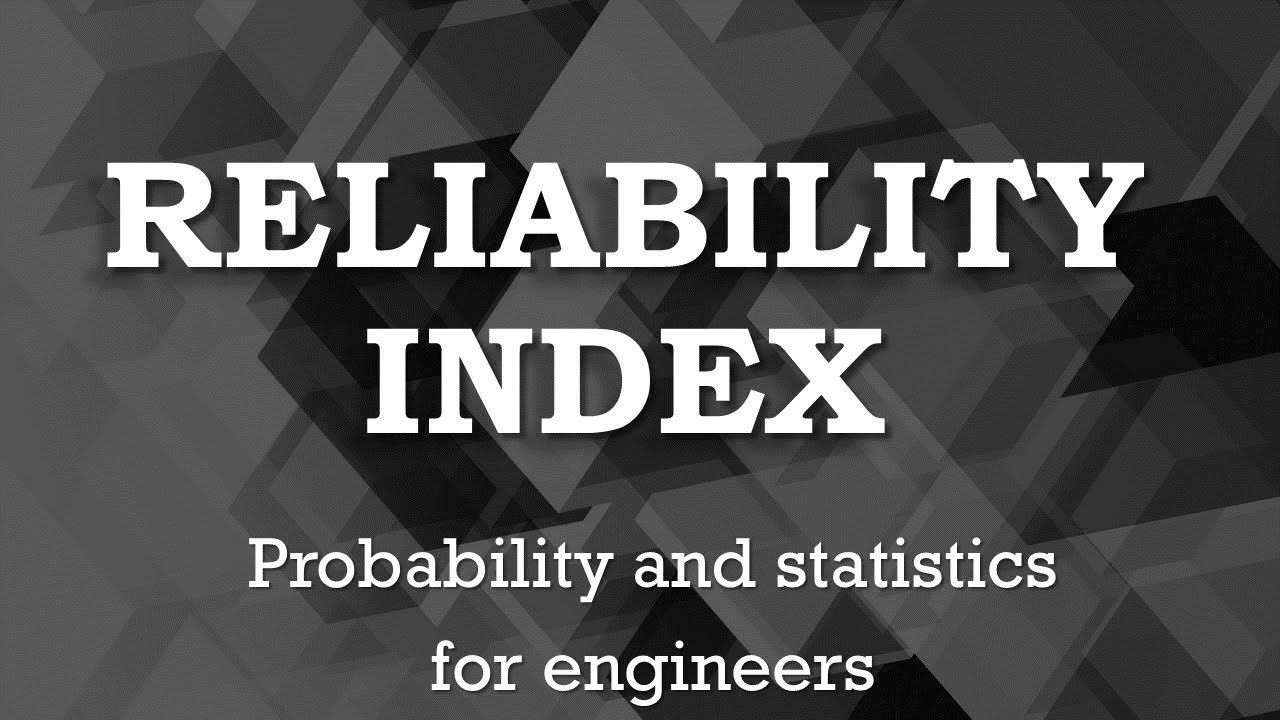 What is Reliability Index? - YouTube