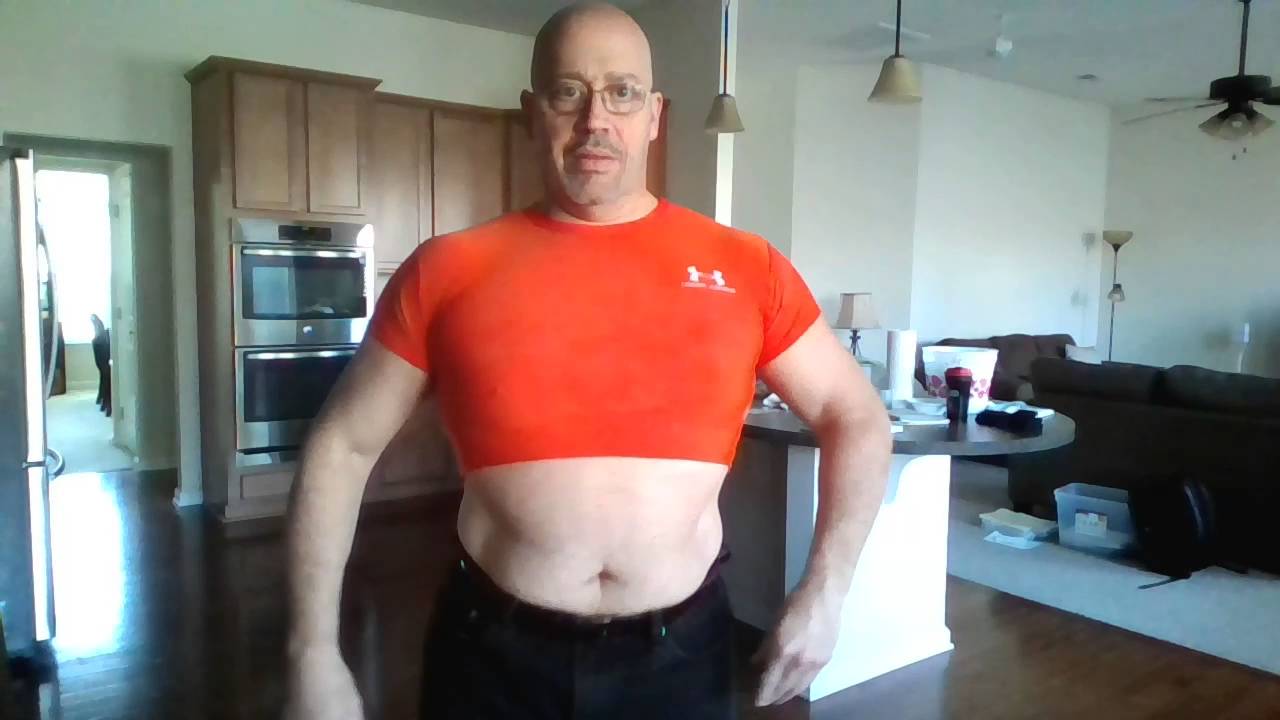Half Shirt Flexing, Pec Bounce, Under Armour Musclechub - YouTube
