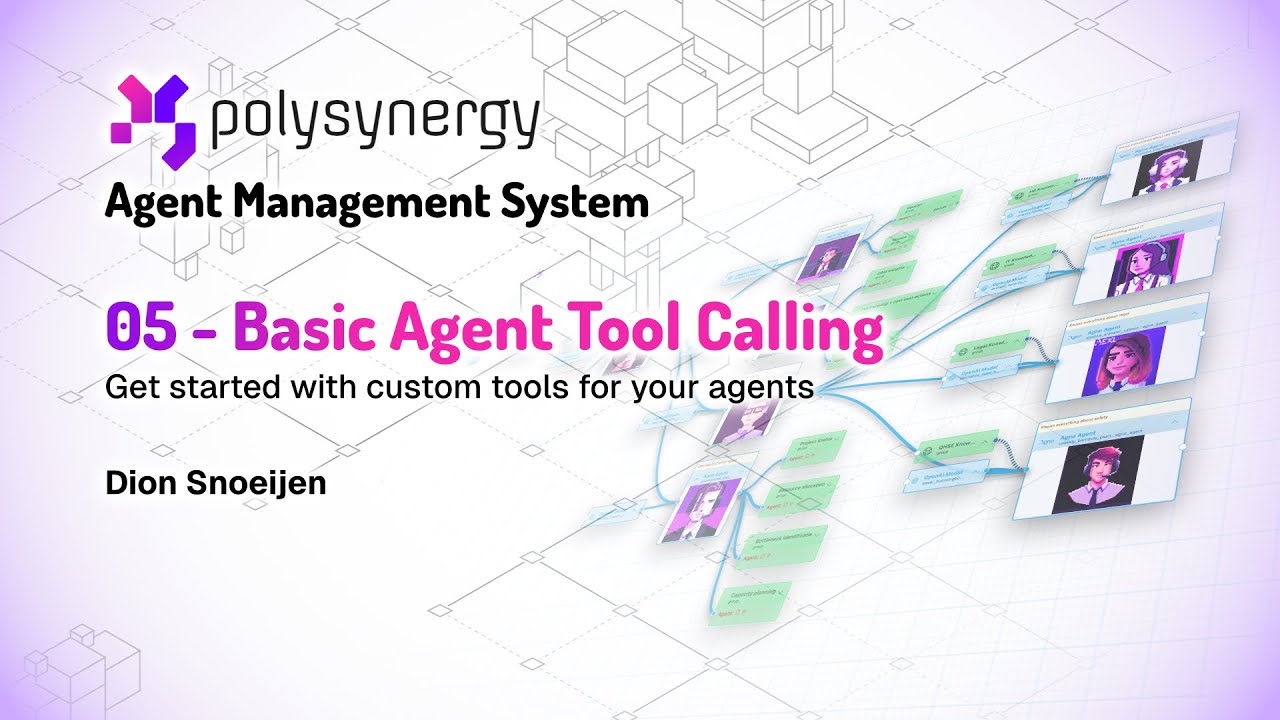05 – Agent Tool Basics | Empower Your Agents with Useful Tools - YouTube
