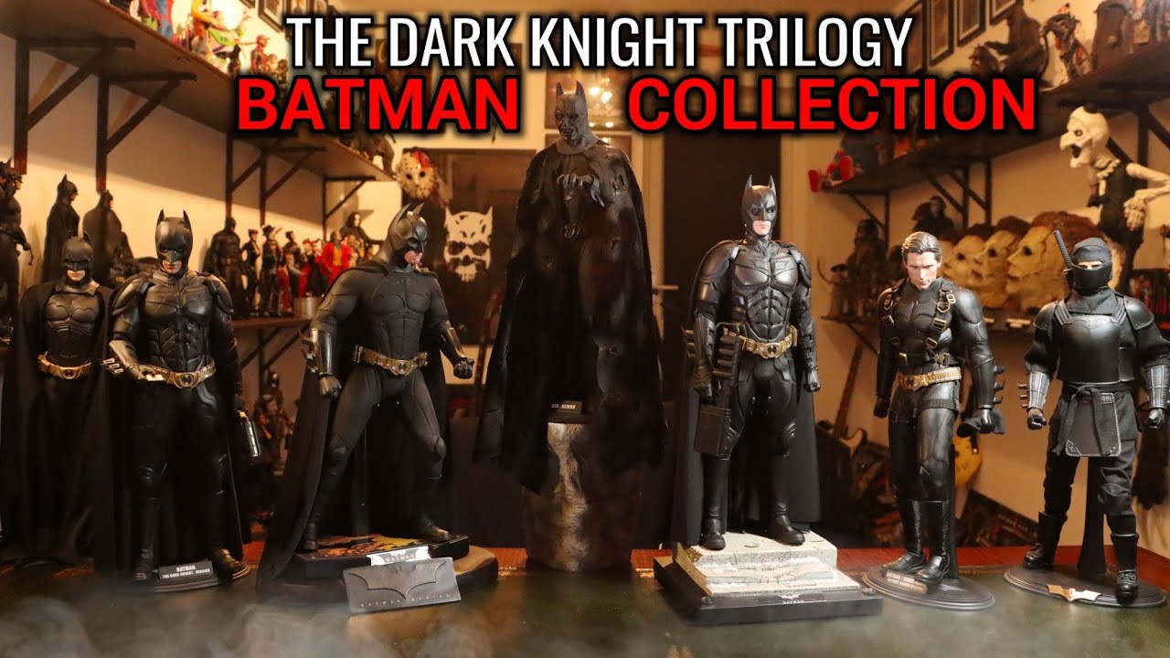 THE DARK KNIGHT TRILOGY 1/6 BATMAN COLLECTION - YouTube