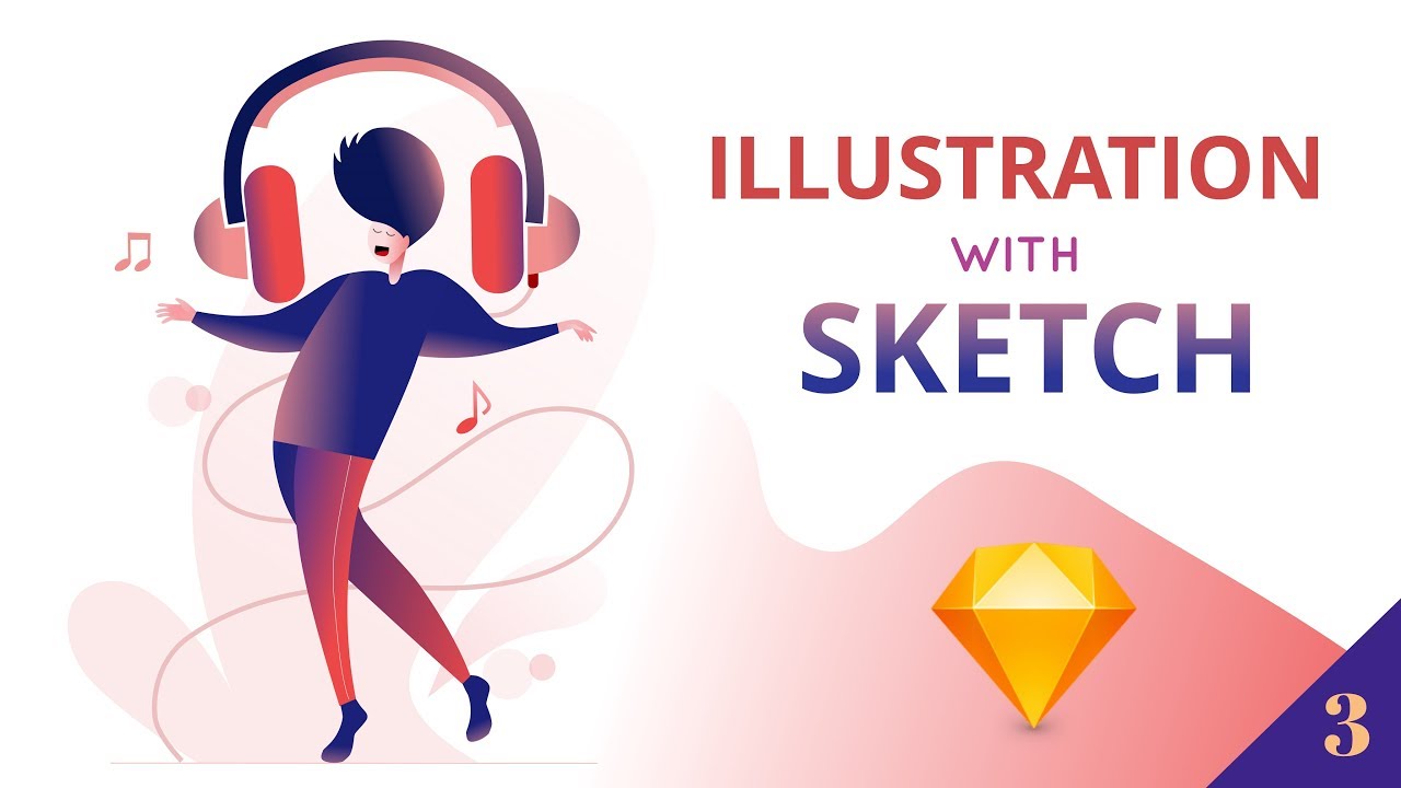 Feeling The Beat 🎧 | Digital Drawing with Sketch Ep. 03 - YouTube