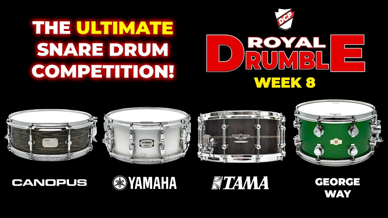 DCP Royal Drumble | The Ultimate Snare Drum Competition - Week 8 - YouTube