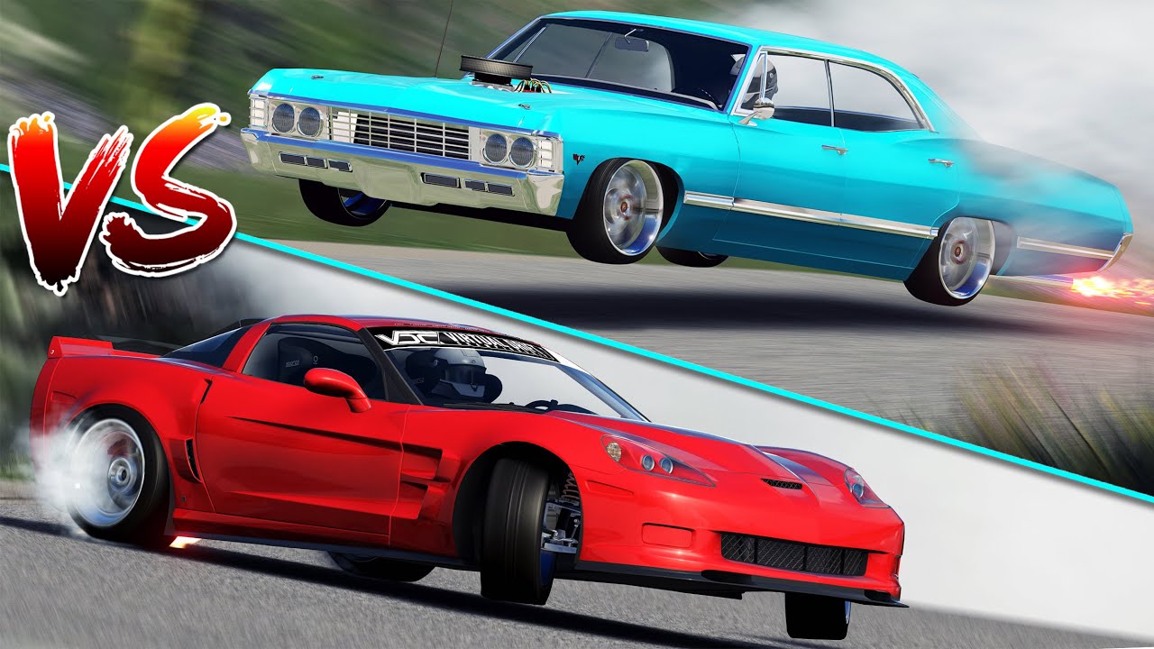 Awesome Muscle Cars Drifting