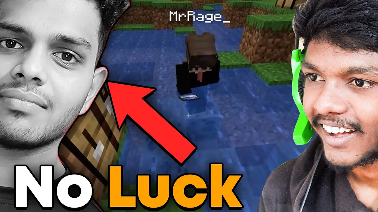 Mr Rage has no luck || Minecraft Tamil - YouTube
