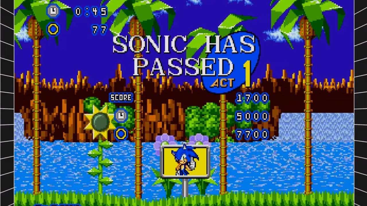 Modern Sonic (Sonic Advance) dans Sonic 1 - YouTube
