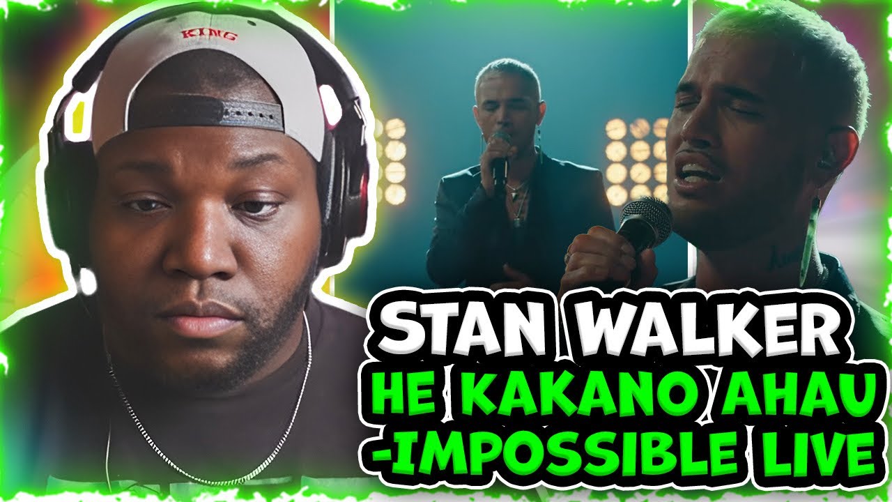 Stan Walker - He Kakano Ahau - Impossible Live | Reaction - YouTube