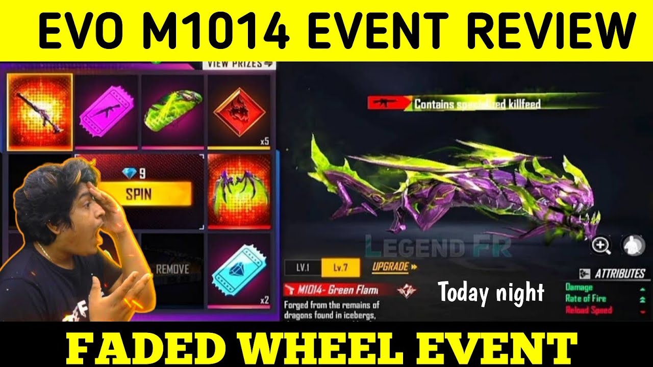 EVO MO1014 EVENT REVIEW 🔥 || EVO M1014 CONFIRM DATE || NEW EVO GUN SKIN ...