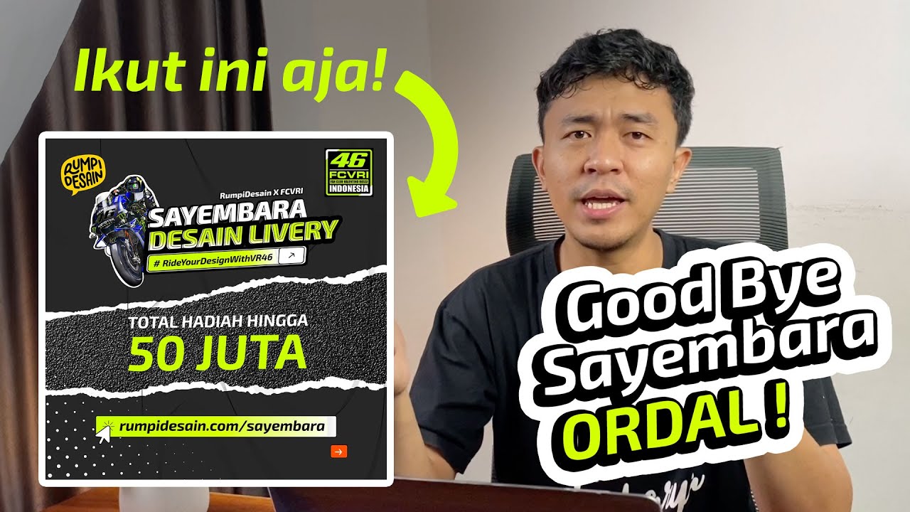 Sini Aku Ajarain Buat Sayembara Desain Yang BENER! HADIAH 50JUTA! - YouTube