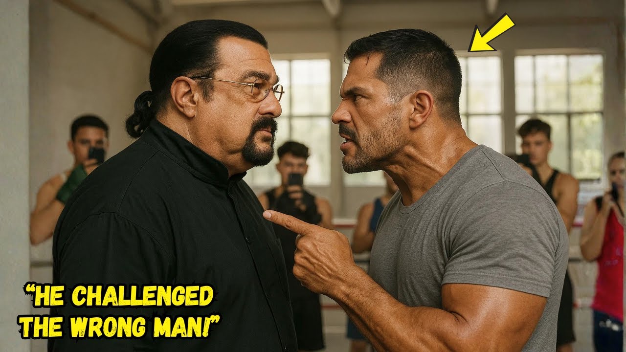 ARROGANT BOXING COACH CONFRONTED STEVEN SEAGAL — SECONDS LATER, HIS ...