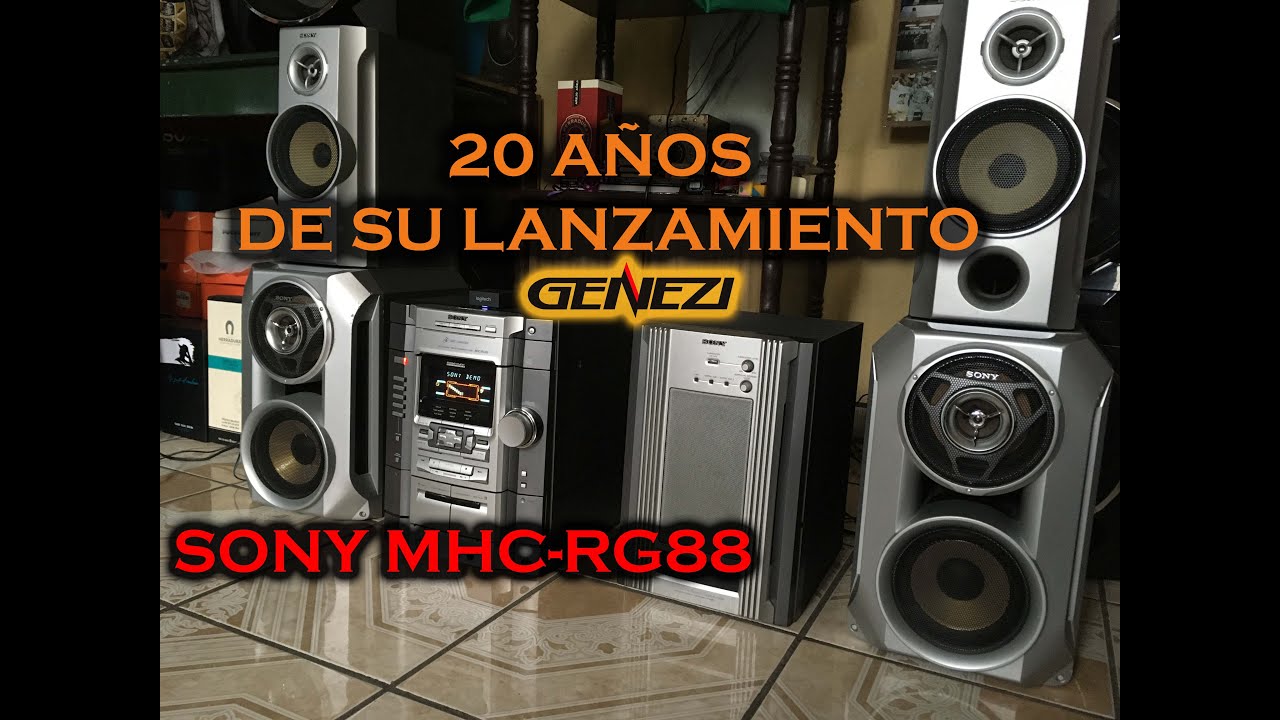 20 años del Sony RG88 - YouTube