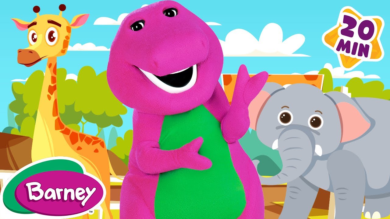 Barney's Trip to the Zoo | Pets and Animals for Kids | More Barney ...