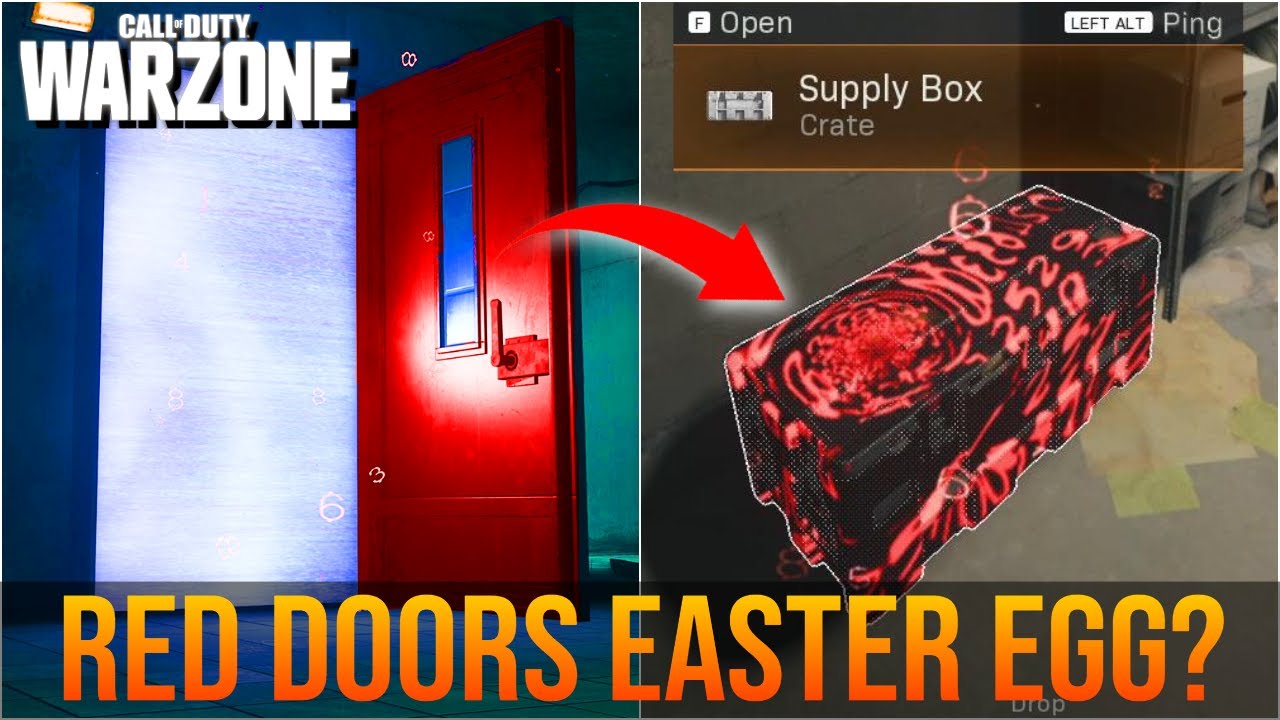 Warzone Season 4 Reloaded: *NEW* Red Doors and Mysterious Loot Boxes ...