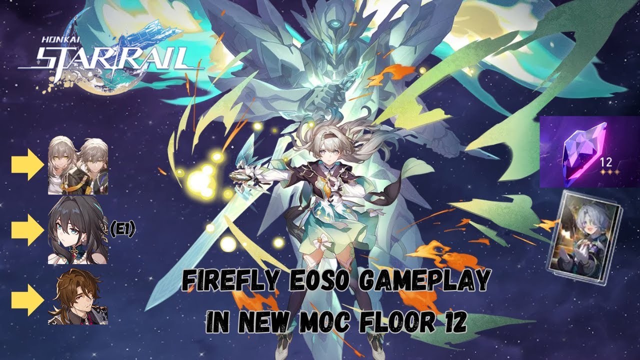 [HSR] FIREFLY E0S0 in new MOC floor 12. - YouTube