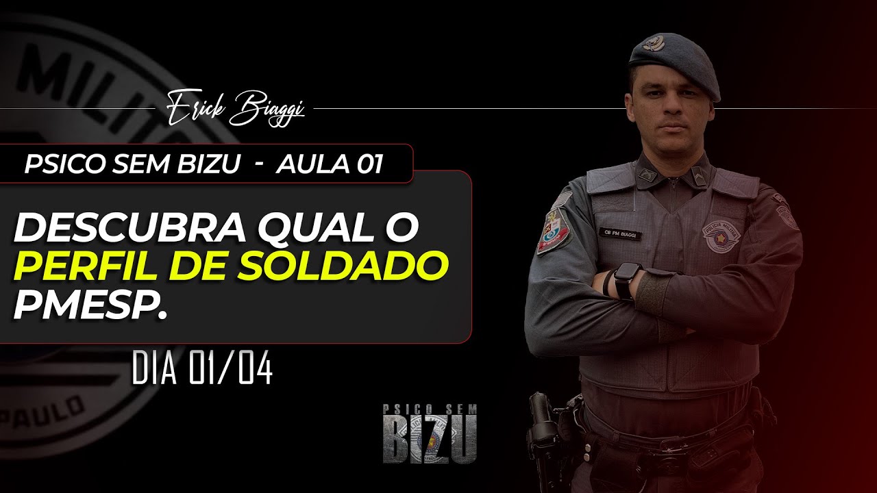 AULA 01 - SAIBA TUDO SOBRE O EXAME PSICOLÓGICO DA PMESP 👮🏼‍♂️ - YouTube