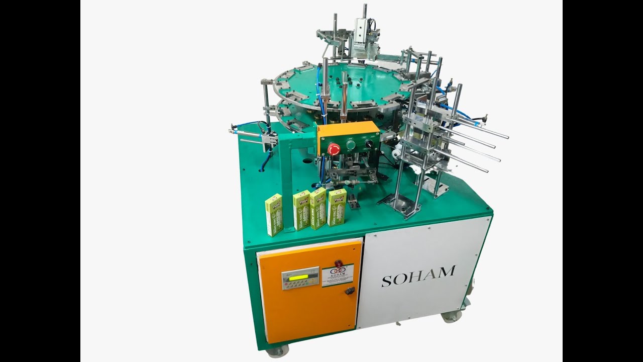 BOX PACKING MACHINE FOR ICE CANDY - YouTube