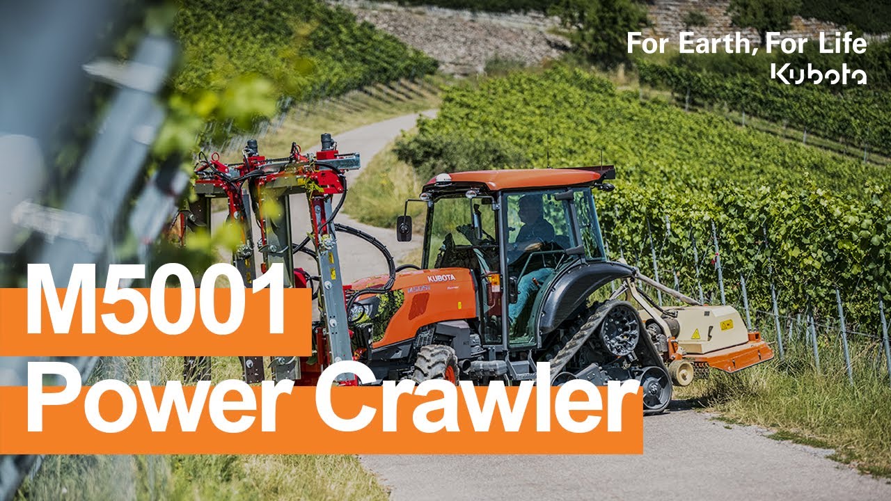 M5091 Power Crawler : The ideal partner for working in special crops ...