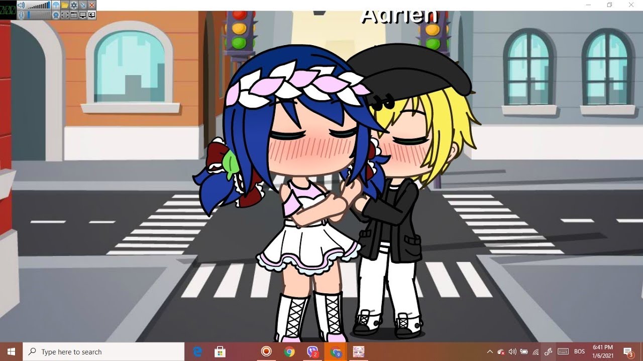Miracolous gacha life Kagami akumatized - YouTube
