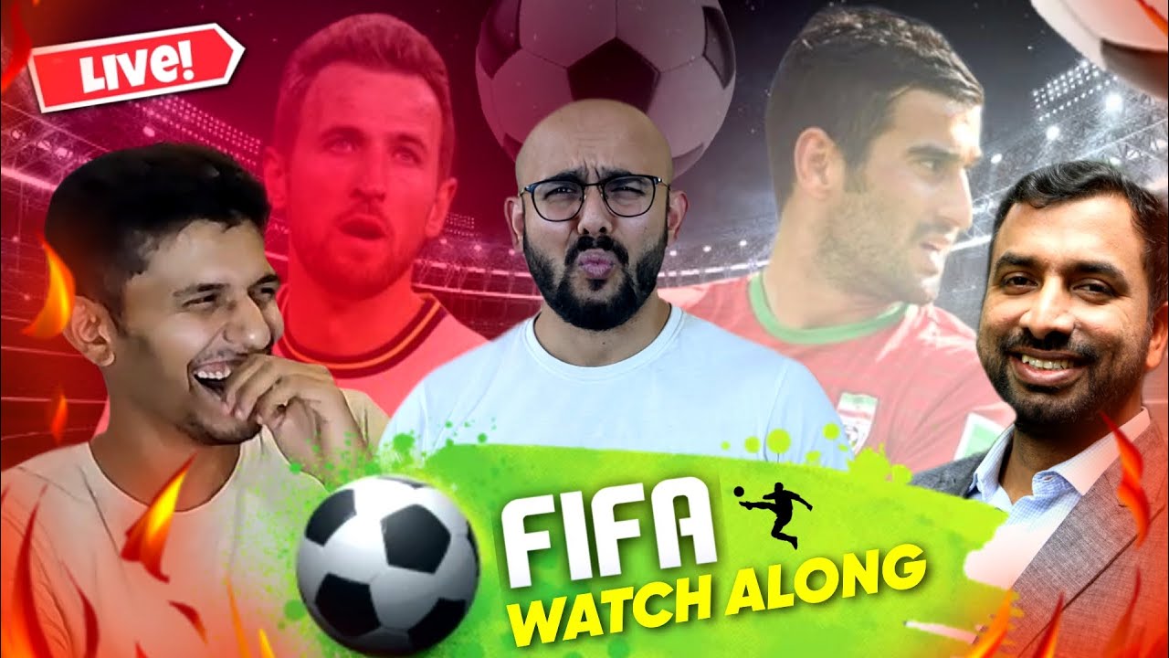NORMIES FOOTBALL WATCH ALONG || ENGLAND VS IRAN FOOTBALL MATCH - YouTube