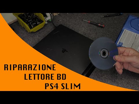 Riparazione Lettore BD PS4 Slim - YouTube