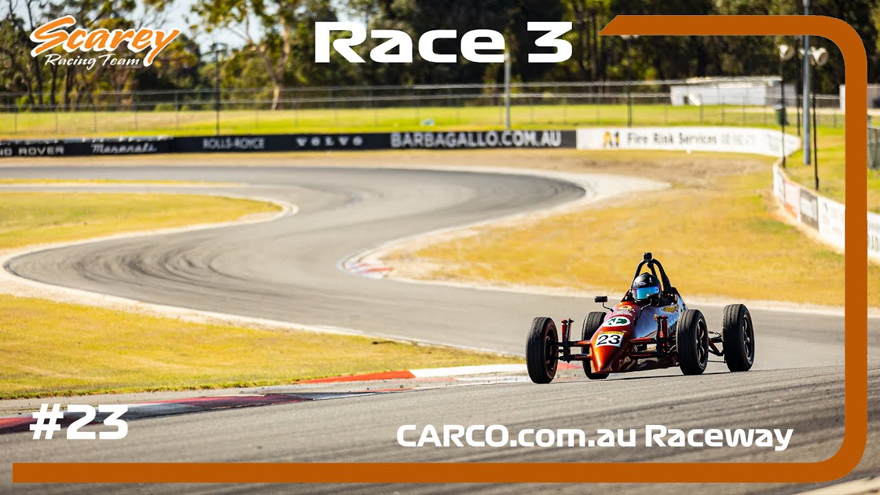 Formula Vee Western Australia 2024 | Round 3 - Race 3 | Jonathan Scarey ...