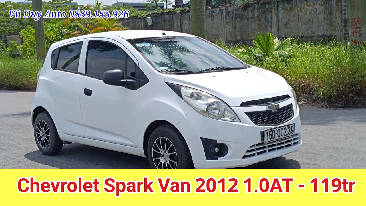 Spark Van 2012 1.0 Số tự động tiết kiệm xăng giá chỉ 119tr - YouTube