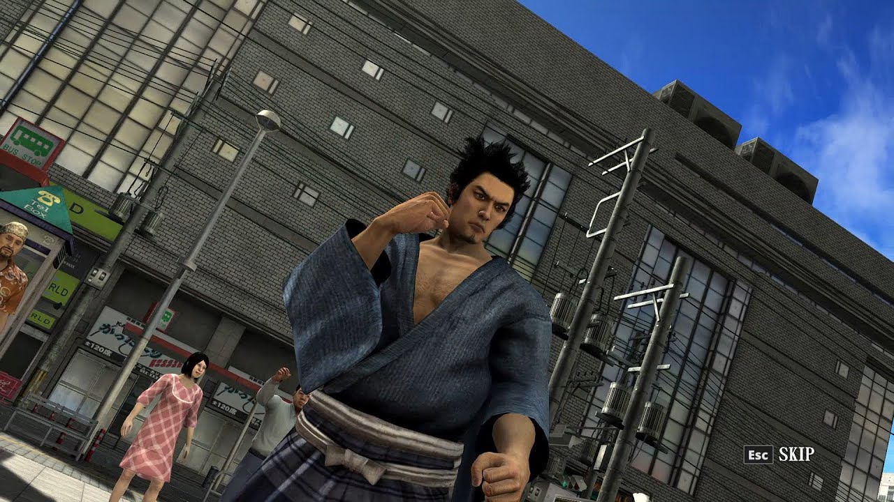 musashi vs rikiya ( wow !! no damage ! ) | Yakuza 3 Mod - YouTube