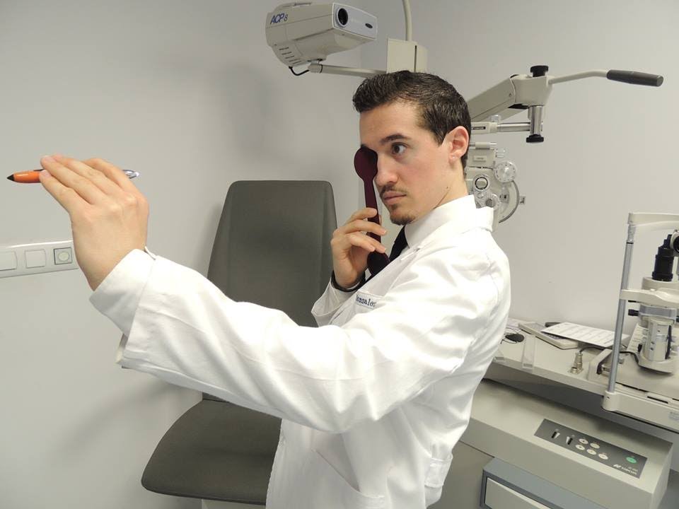 Hacer paso a paso el Test de Maddox - Test Visuales. - YouTube