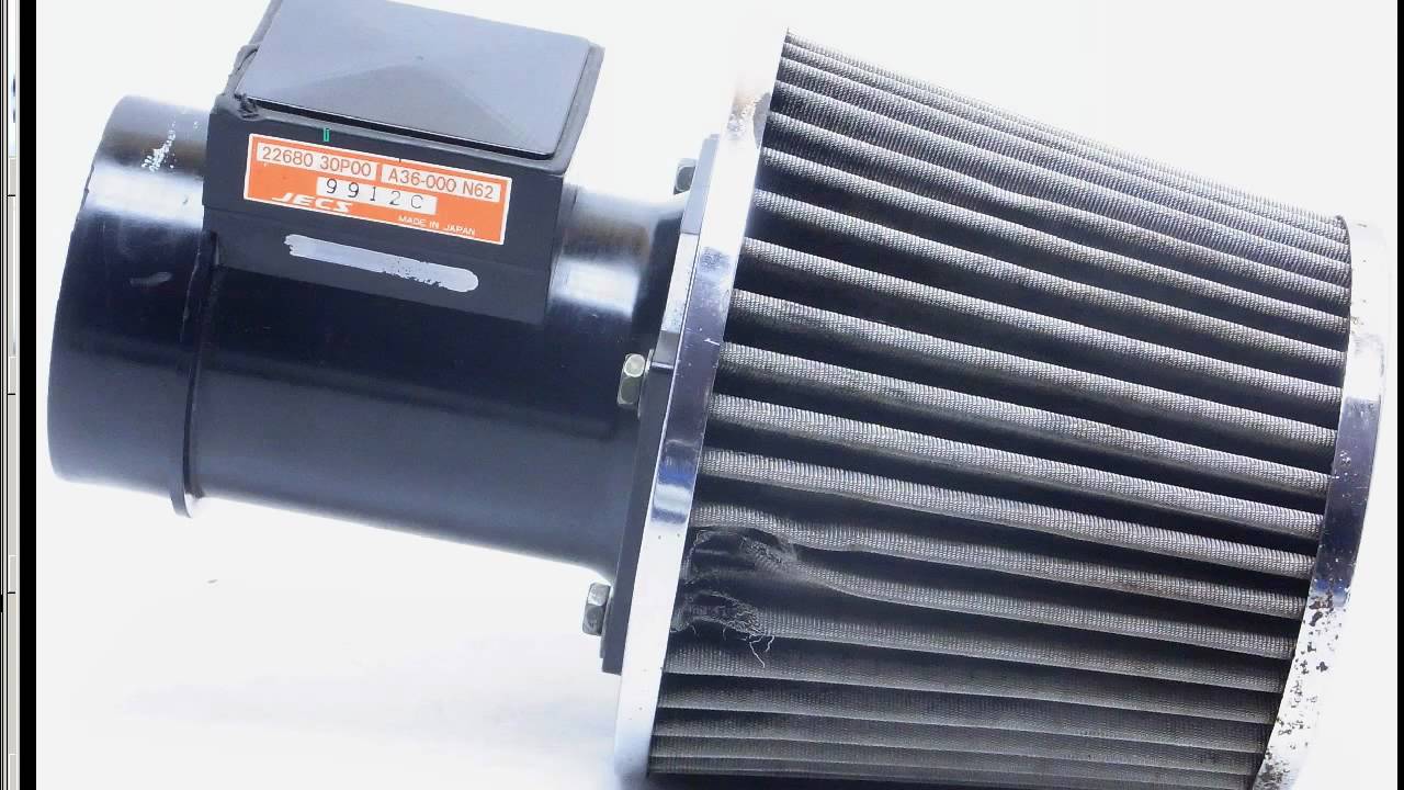 Nissan Z32 AFM + Air filter - YouTube