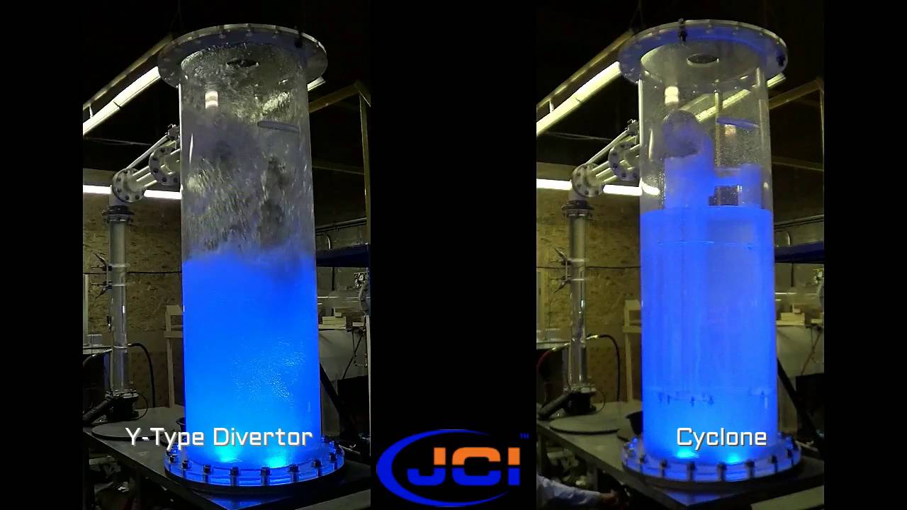 Cyclone Inlet Device vs - YouTube