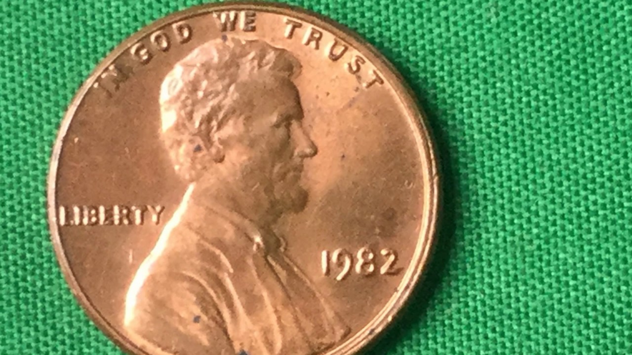 LINCOLN CENT 1982 LARGE DATE / DDO/DOUBLE RIM - YouTube