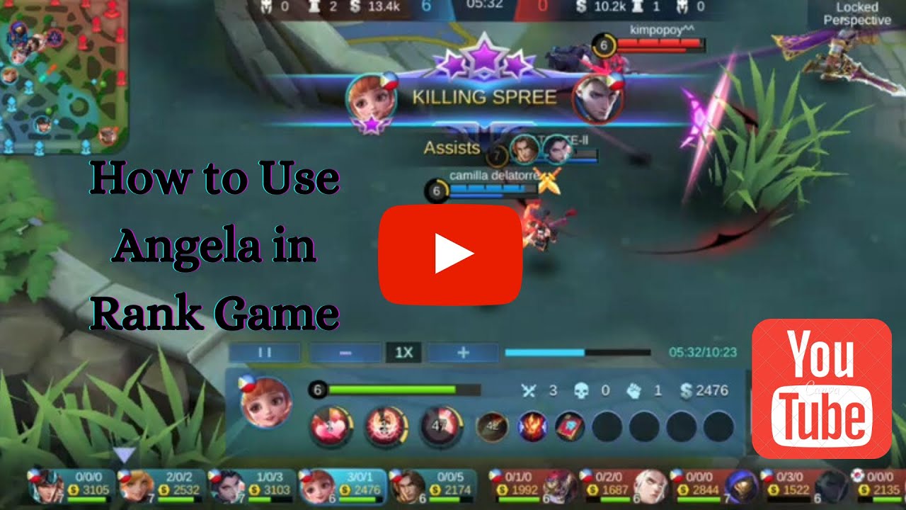 How to Rank up Using Angela - YouTube