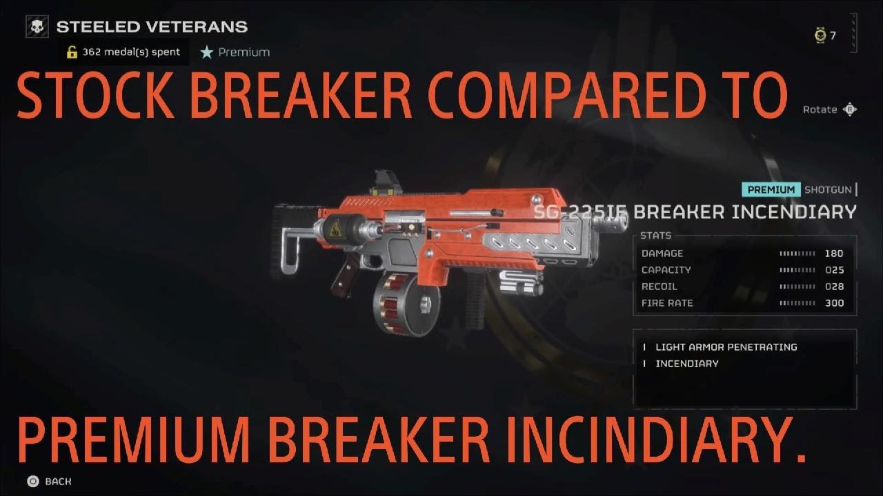 Helldivers 2: The SG-225 Breaker Vs The Premium SG-225IE Incindiary ...
