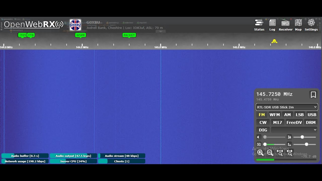 Setting up your own WebSDR using OpenWebRX - YouTube