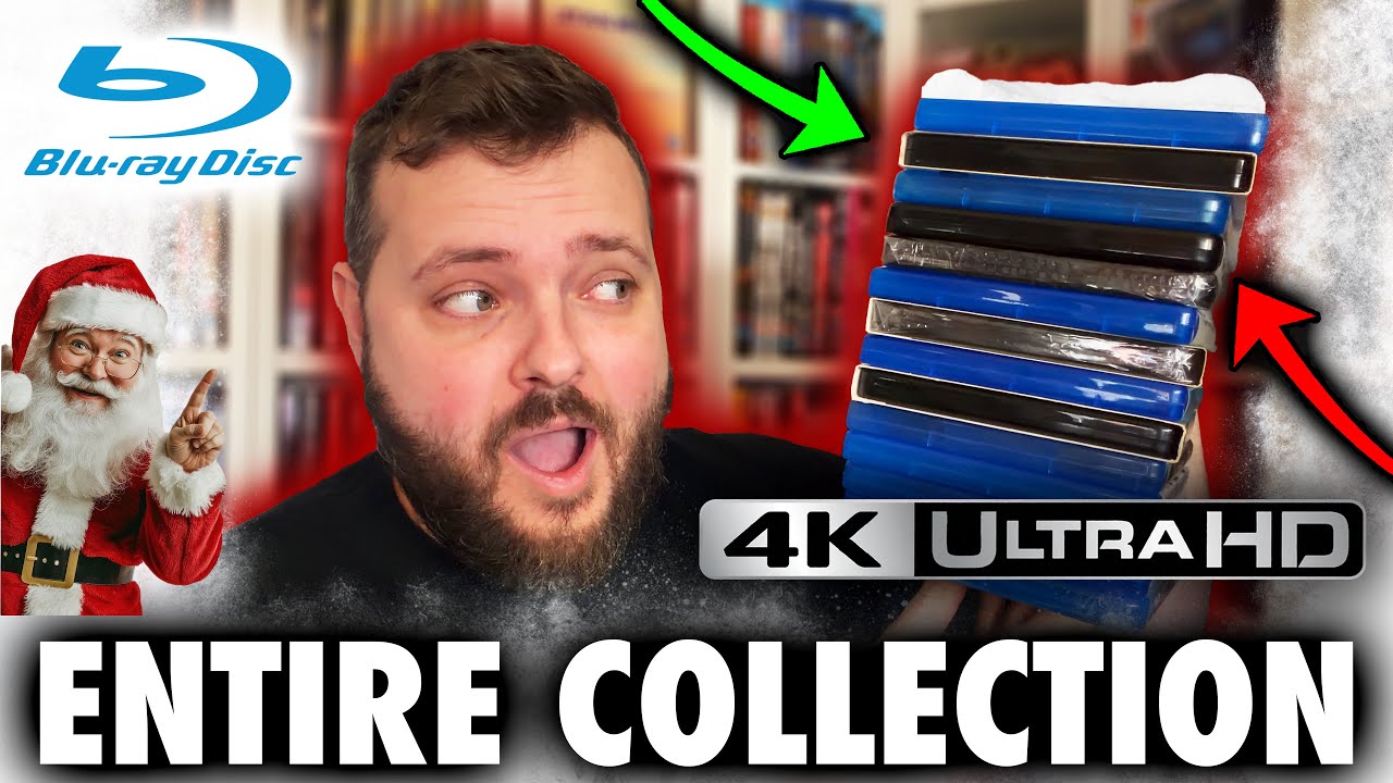 My Entire Christmas 4K & BLU-RAY COLLECTION!! - YouTube