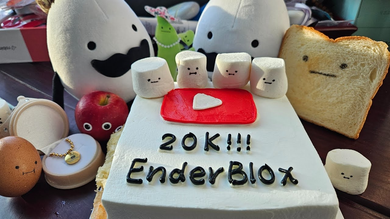 The Detective Egg Official Plushie 14. Thanks for 20k Subs Cake [Secret ...