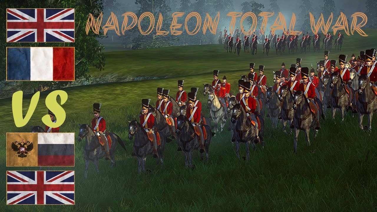 Napoleon total war - British Horsepower! 2vs2 - YouTube