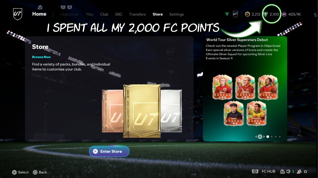 What 2,000 FC Points Actually Get You in FC26 Ultimate Team - YouTube