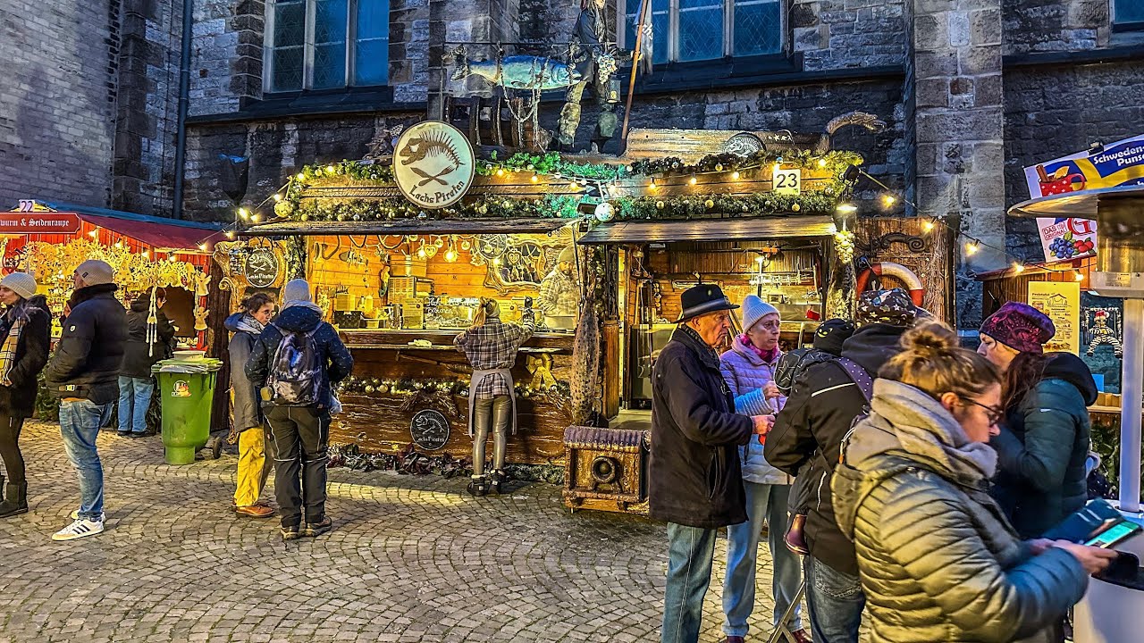 Blotschenmarkt Mettmann 2023 Weihnachtsmarkt Walkthrough 4K Germany ...