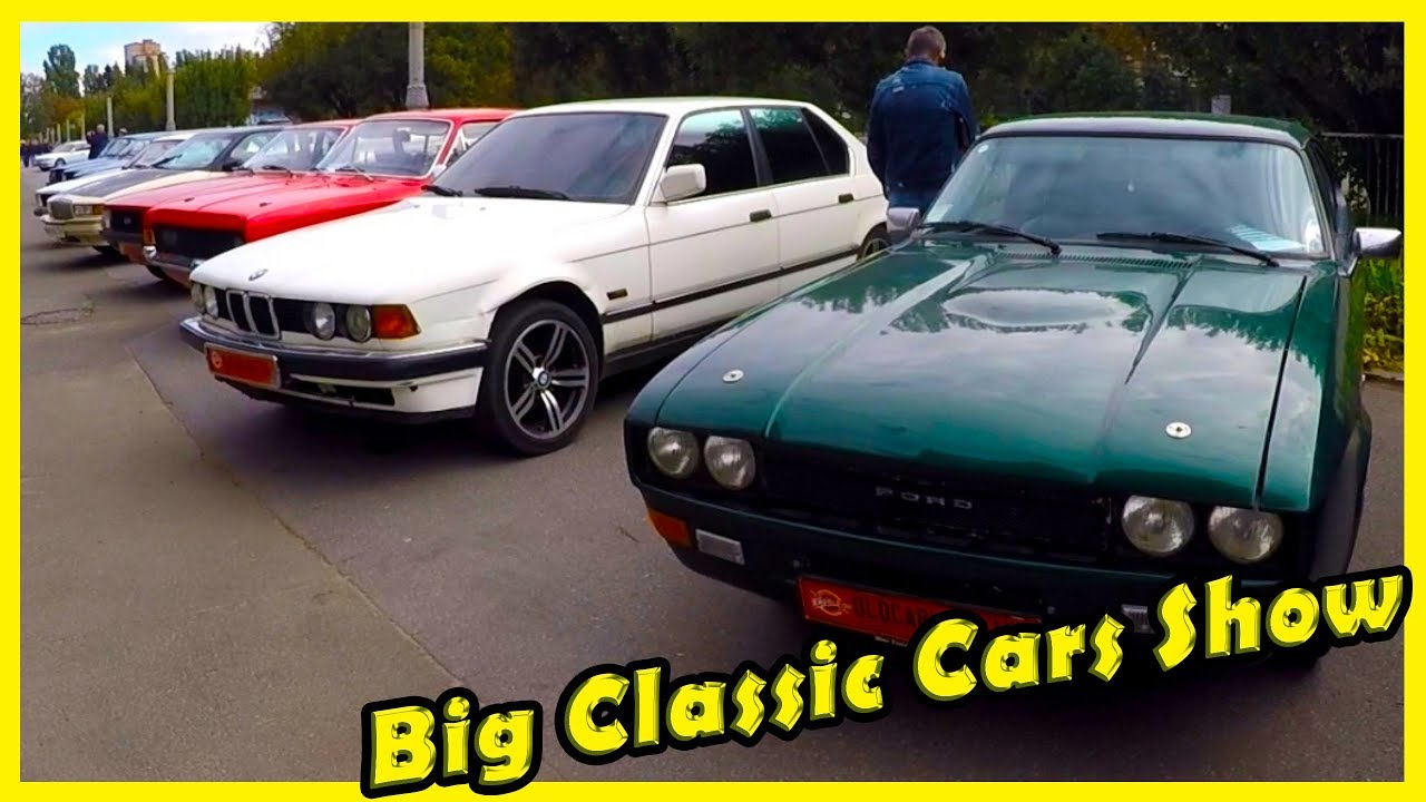 Big Classic Cars Show "OldCarLand". Best Old Cars From the 70s, 80s ...