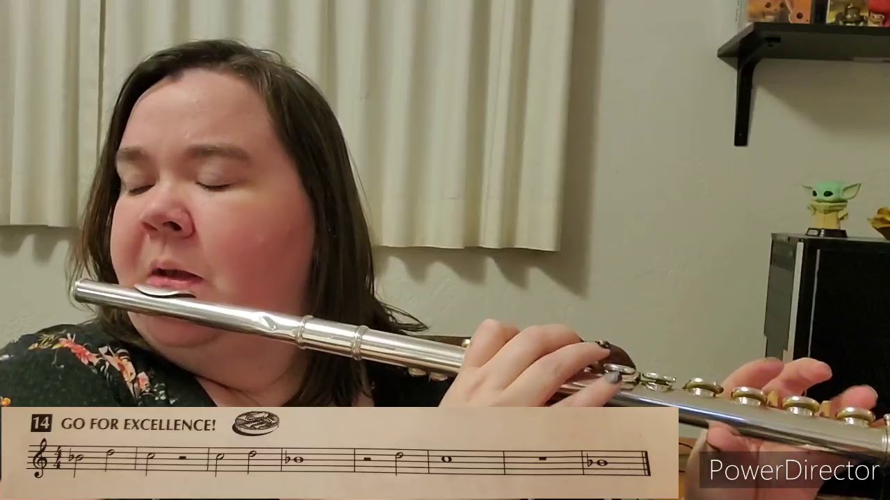 Standard of Excellence Book 1 - Flute #14 - Go for Excellence - YouTube